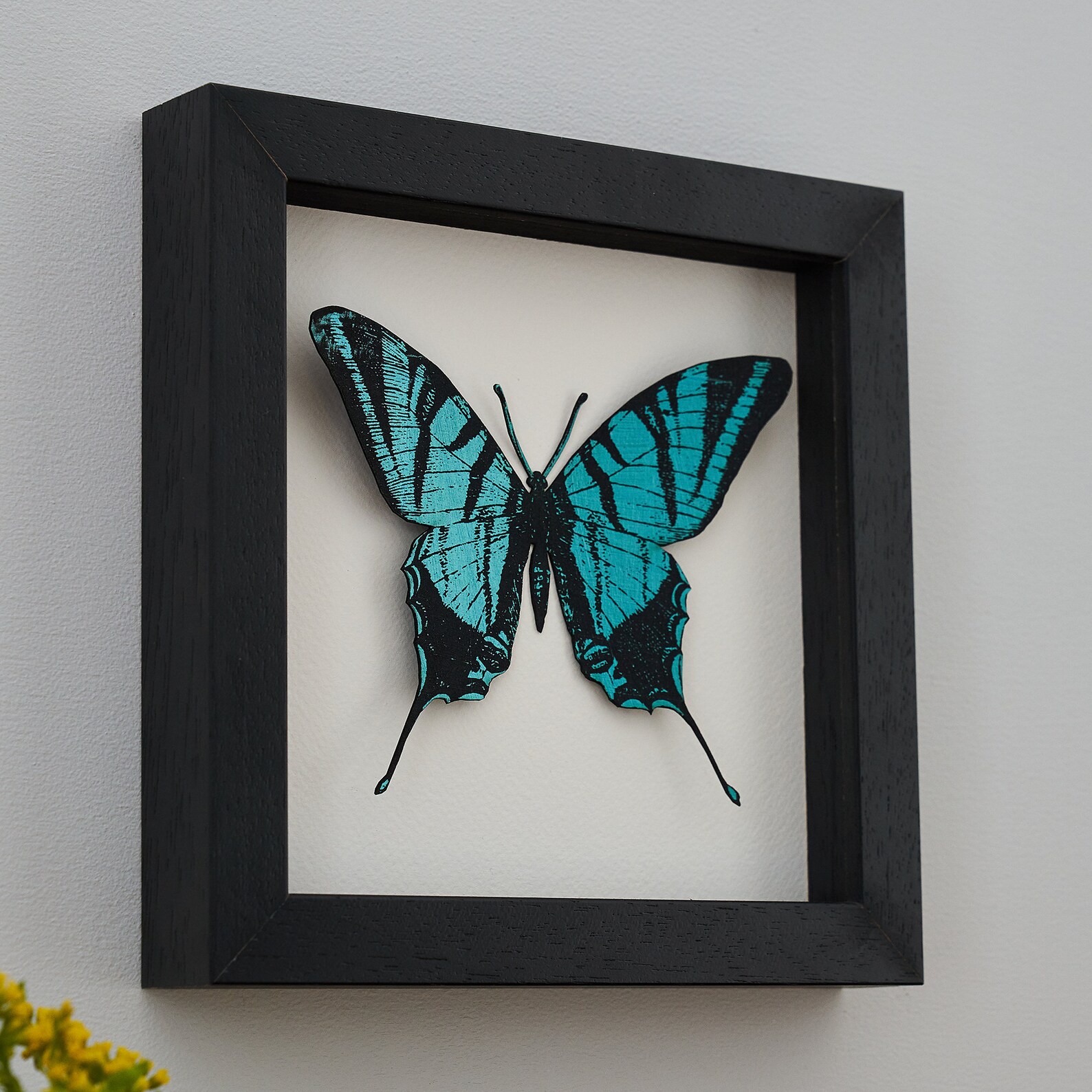 Butterfly Framed Wall Art - Personalized Butterfly Wall Art - Butterfly ...