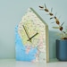 New Home Gift, Custom Map Wall Clock, Personalised Vintage Map House ...