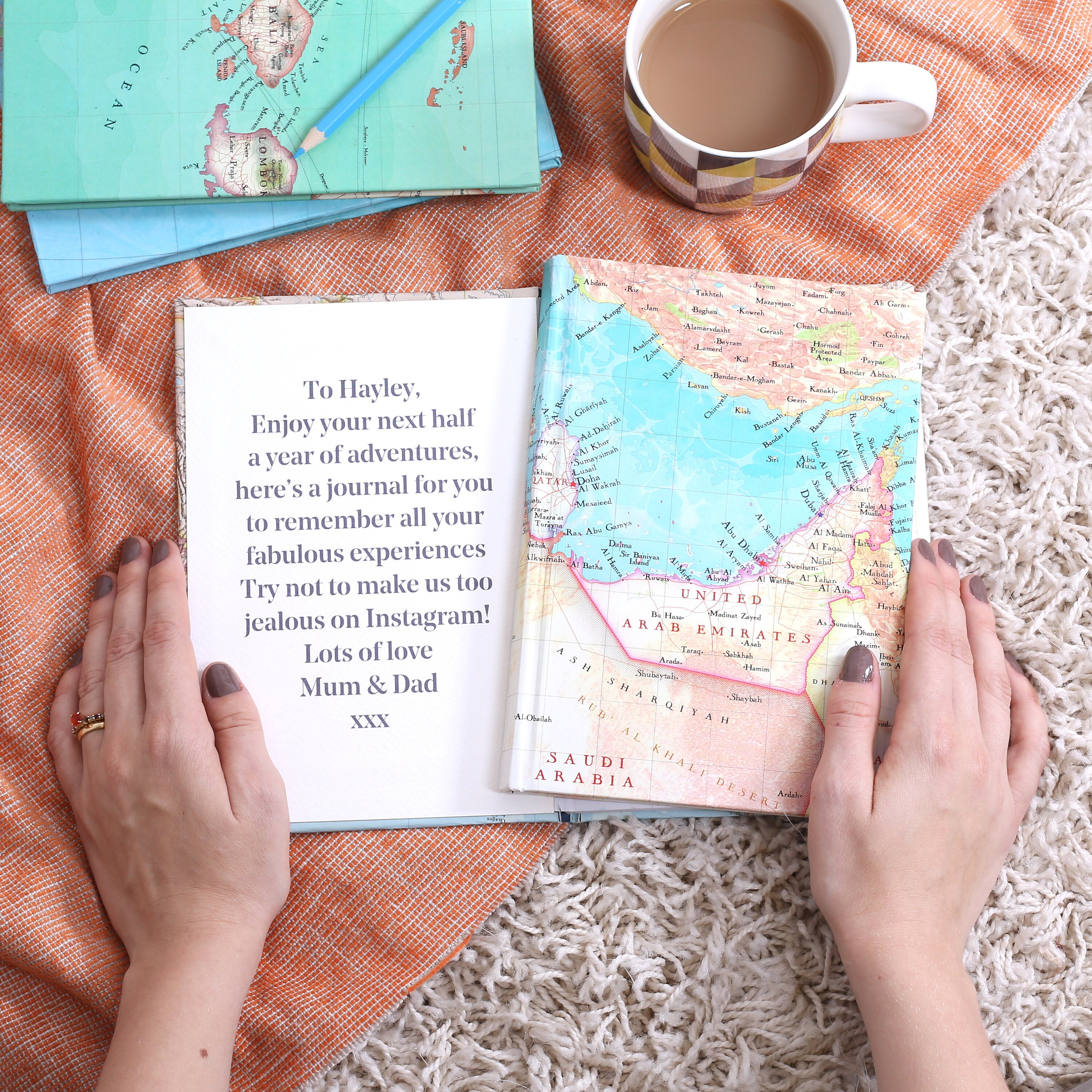 New York Journal - Custom Map Journal – Map Notebook - Hardback ...