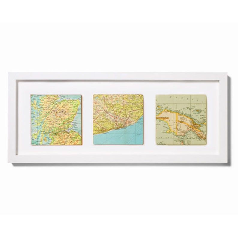 Custom Map Print, Wall Art Gift for Him, World Map, Framed Map Wall Art ...