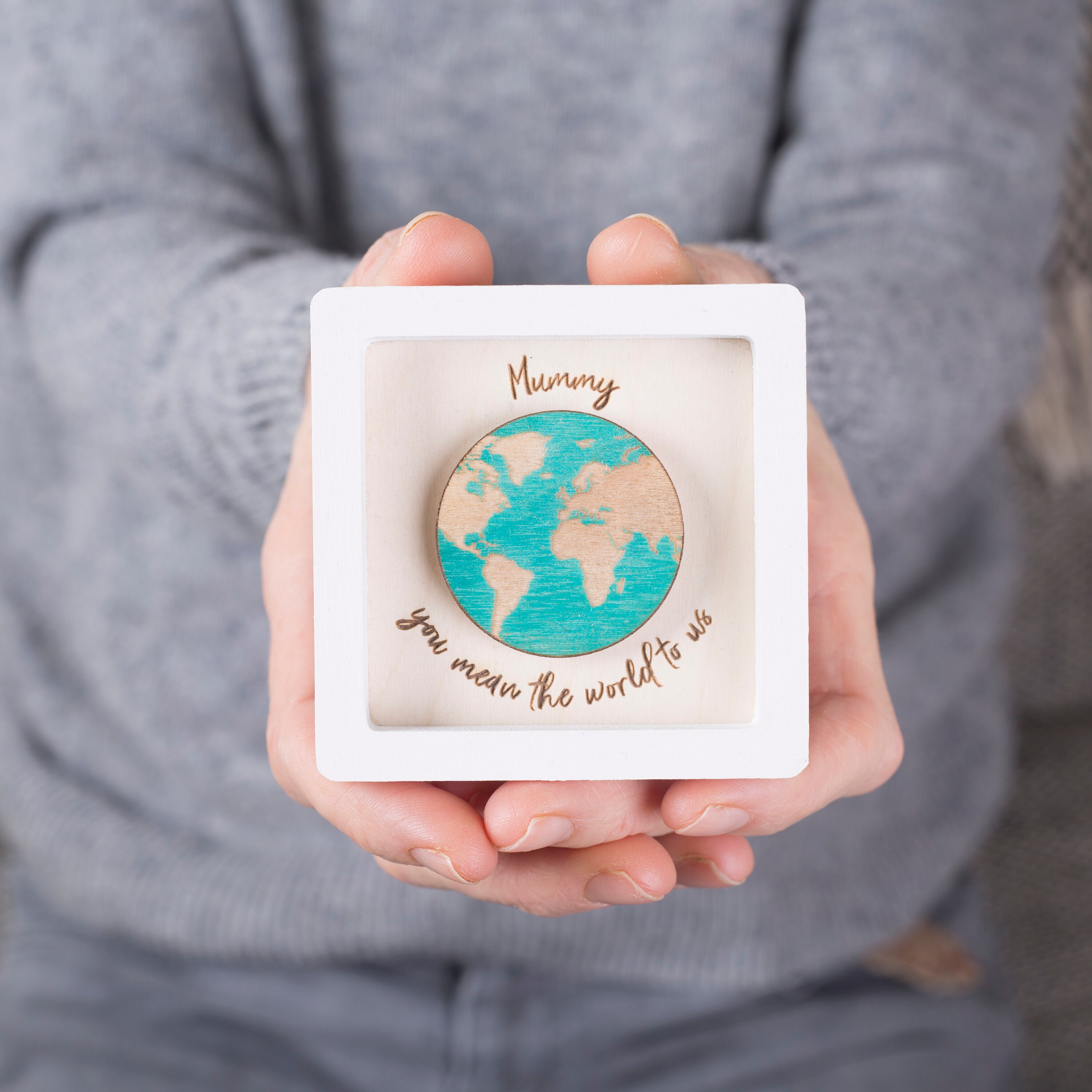 Miniature Wall Art Frame Personalised Love Token Gift You - Etsy