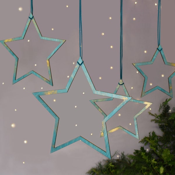 Hanging Stars Decorations - Etsy