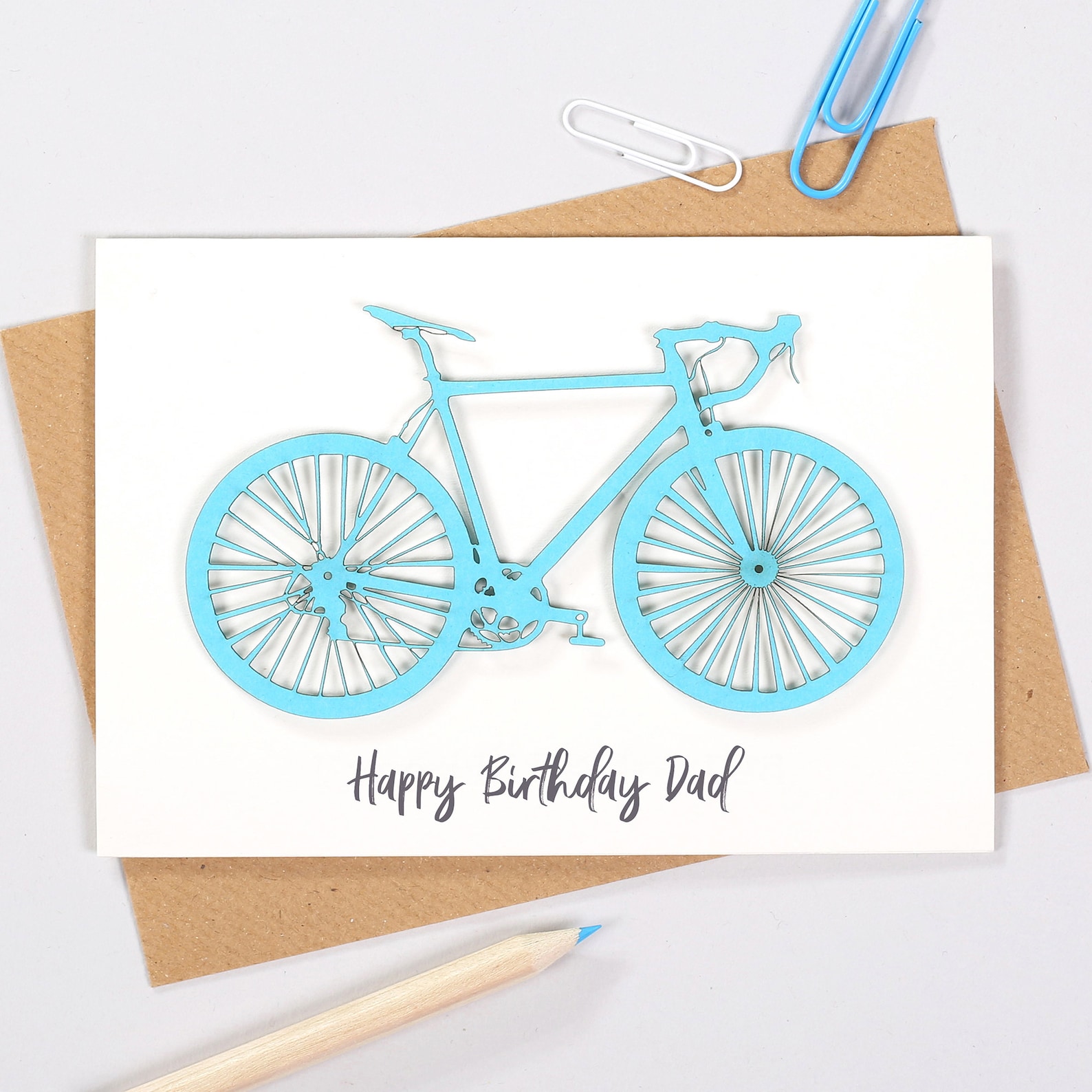 Bicycle, Cyclists Retirement Card - Unique, Luxury Bike Greeting Card ...