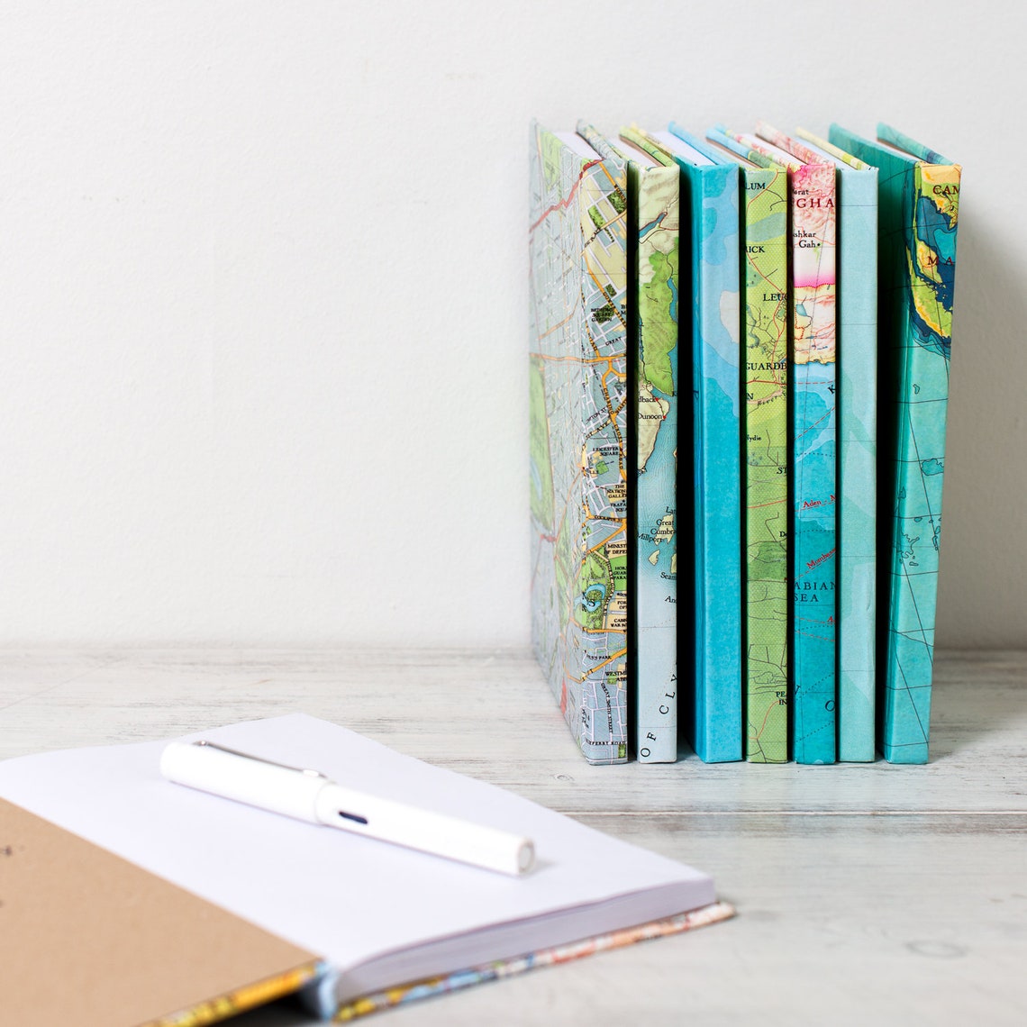 Custom Map Travel Notebook With a Personalised Location. | Etsy