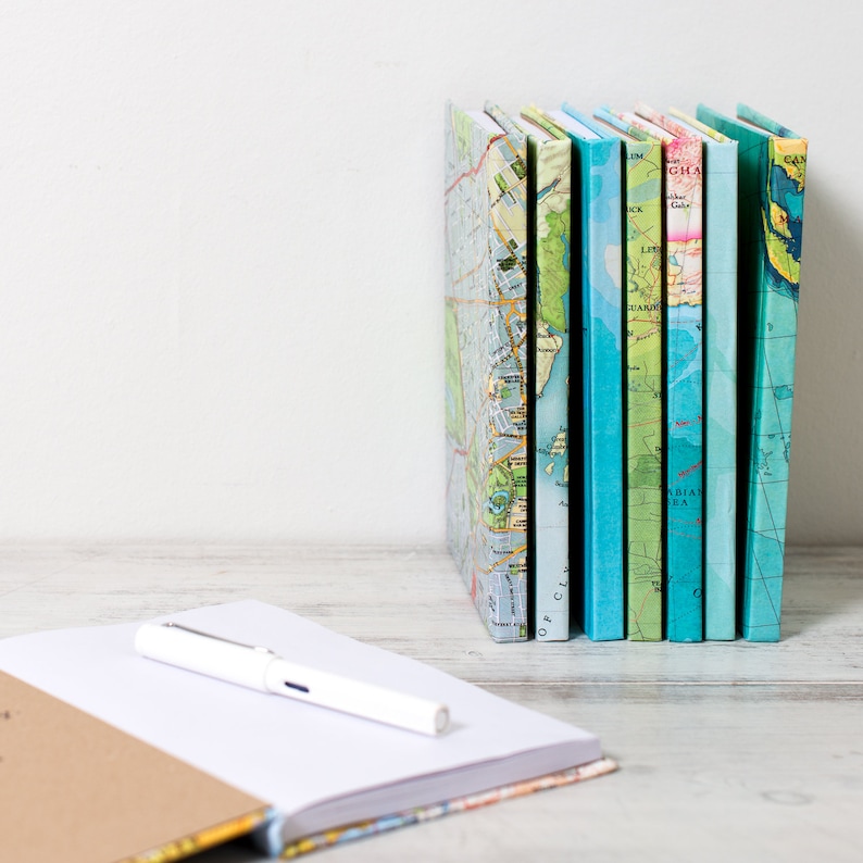 New York Journal Custom Map Journal Map Notebook - Etsy