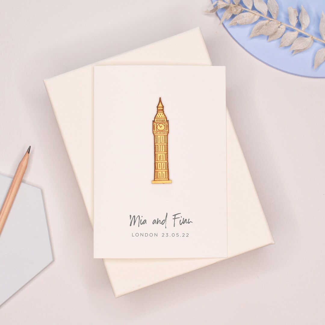 Big Ben London, Romantic Card for Her, Travel Lover Card, Travel Gifts ...
