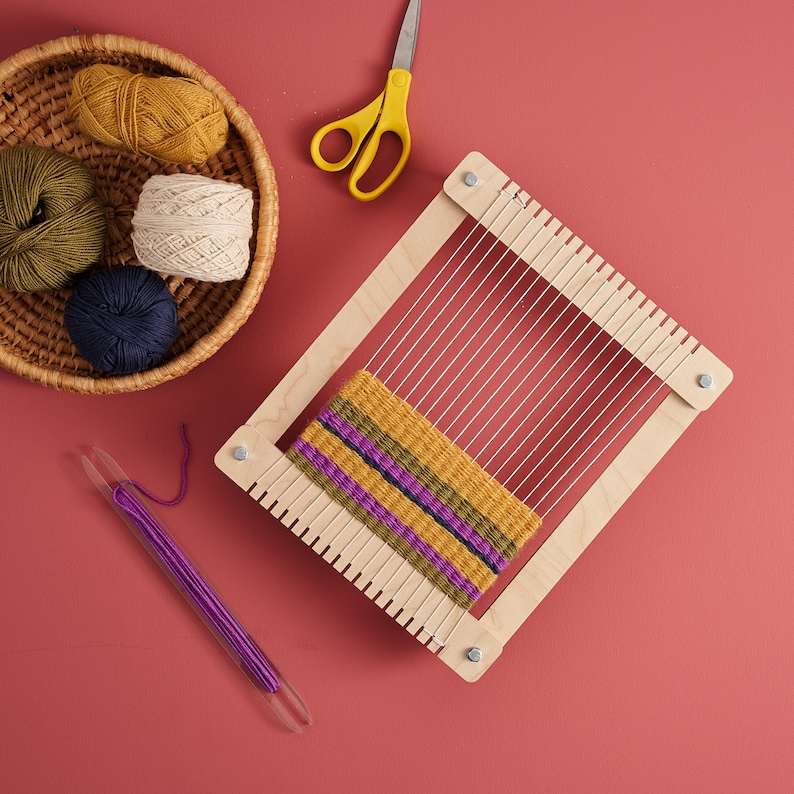 Kids Craft Gift Weaving Loom Kit Personalised Children s Etsy kids-craft-gift-weaving-loom-kit-personalised-children-s-etsy