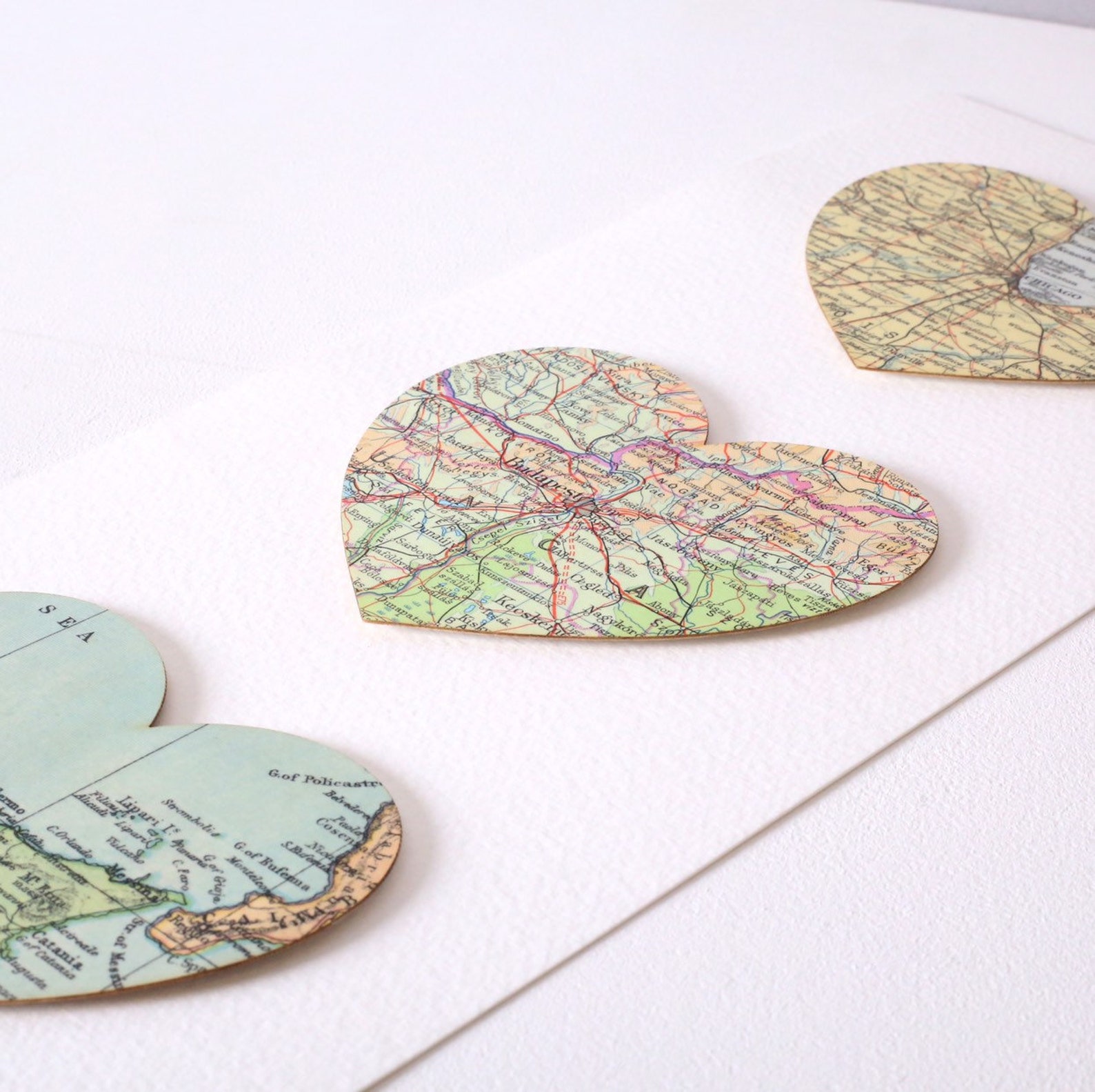 Hello Will You I Do Custom Map Heart Wall Art Personalised - Etsy