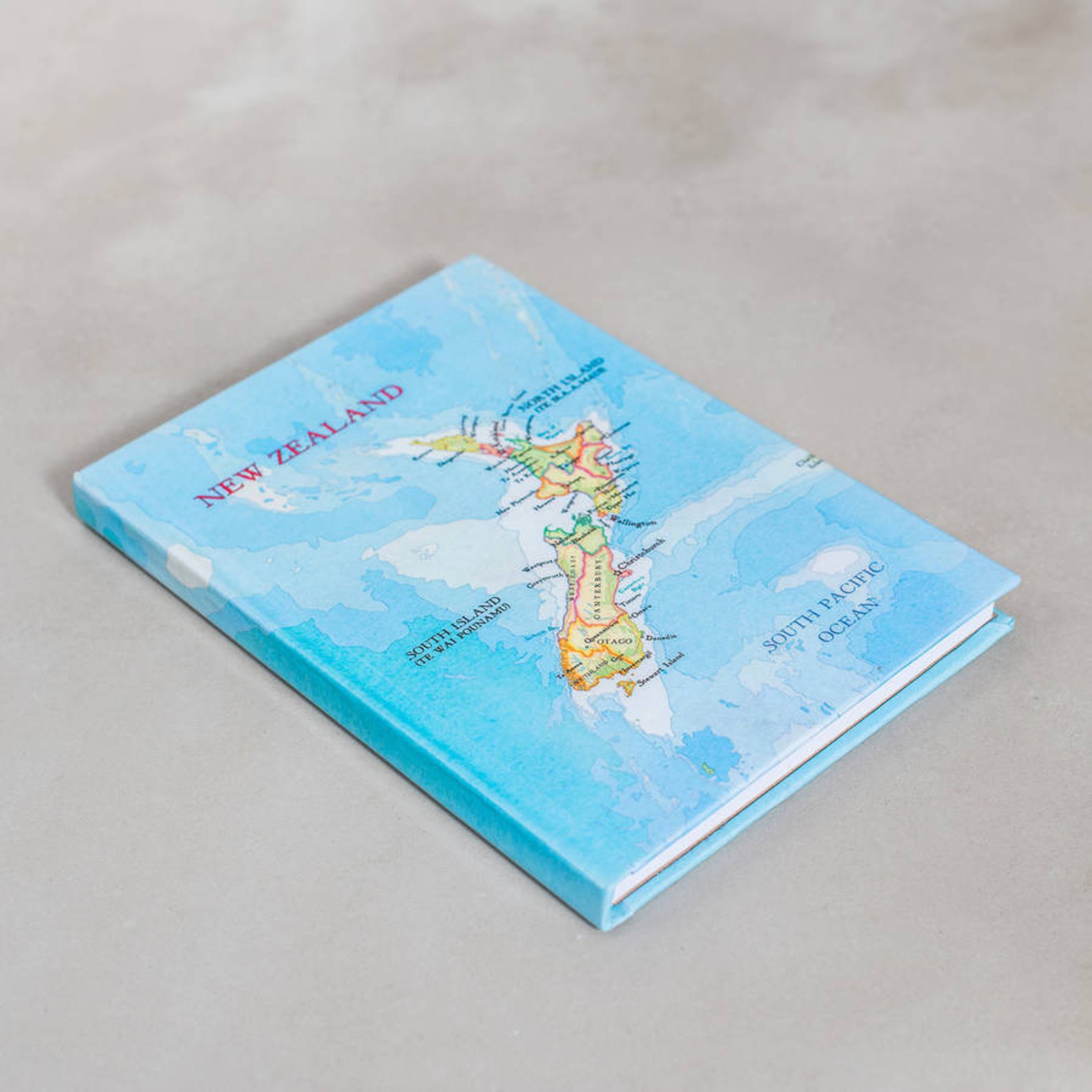 Custom Map Travel Notebook With a Personalised Location. | Etsy