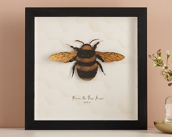 Be Kind Poster Bee Kind Floral Art Poster Honey Bee Print - Etsy