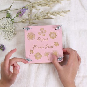 Wooden Flower Press - Kids Flower Press - Flower Girl Gift ...