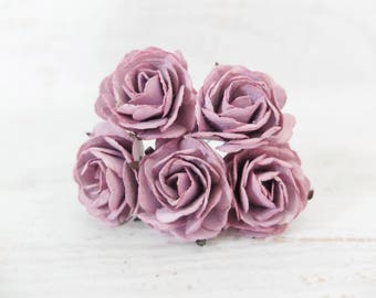 Mauve roses | Etsy