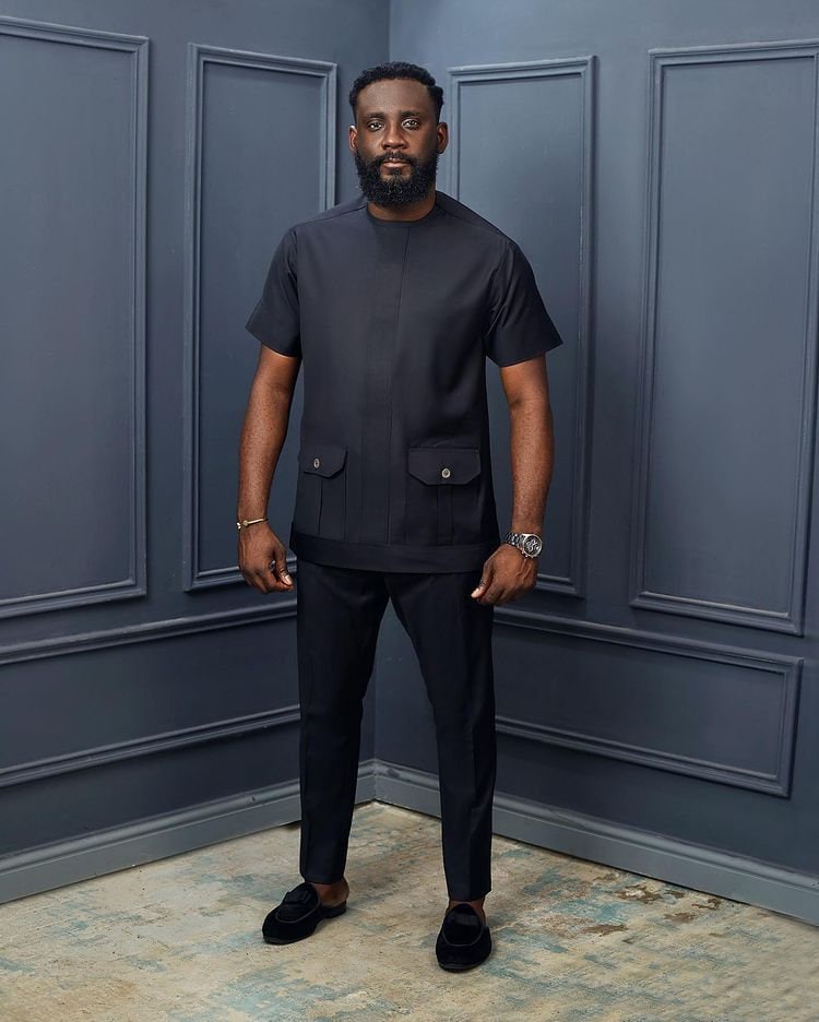 African Mens Wear, African Mens Suit, Agbada for Men, Safari, Senator ...