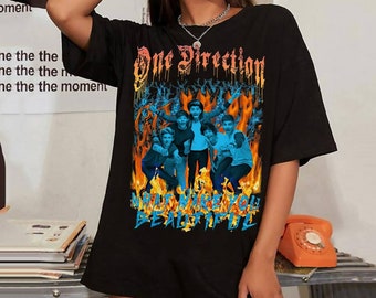 One Direction Metal Shirt - Etsy