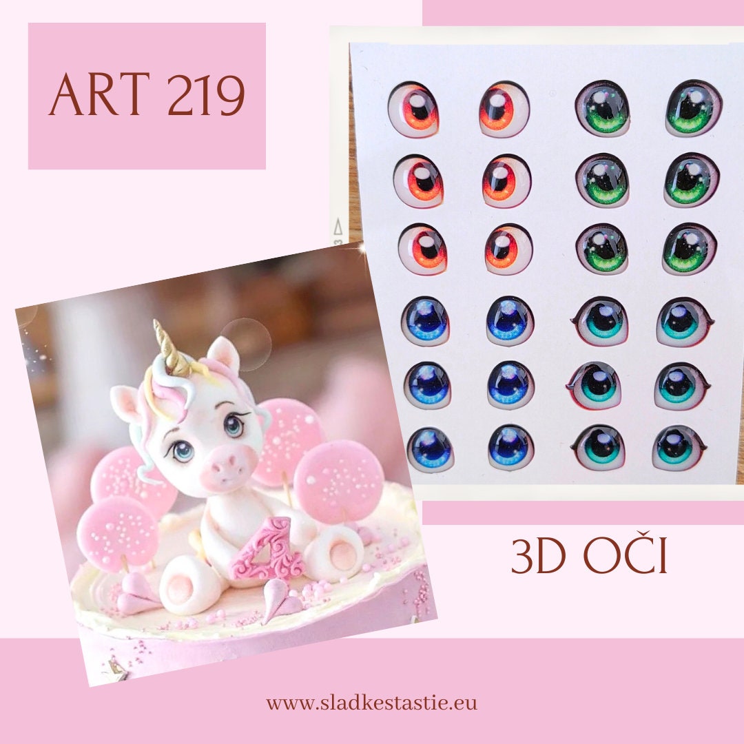3D Self-adhesive Eyes for Figurines, 3D Eyes - Etsy