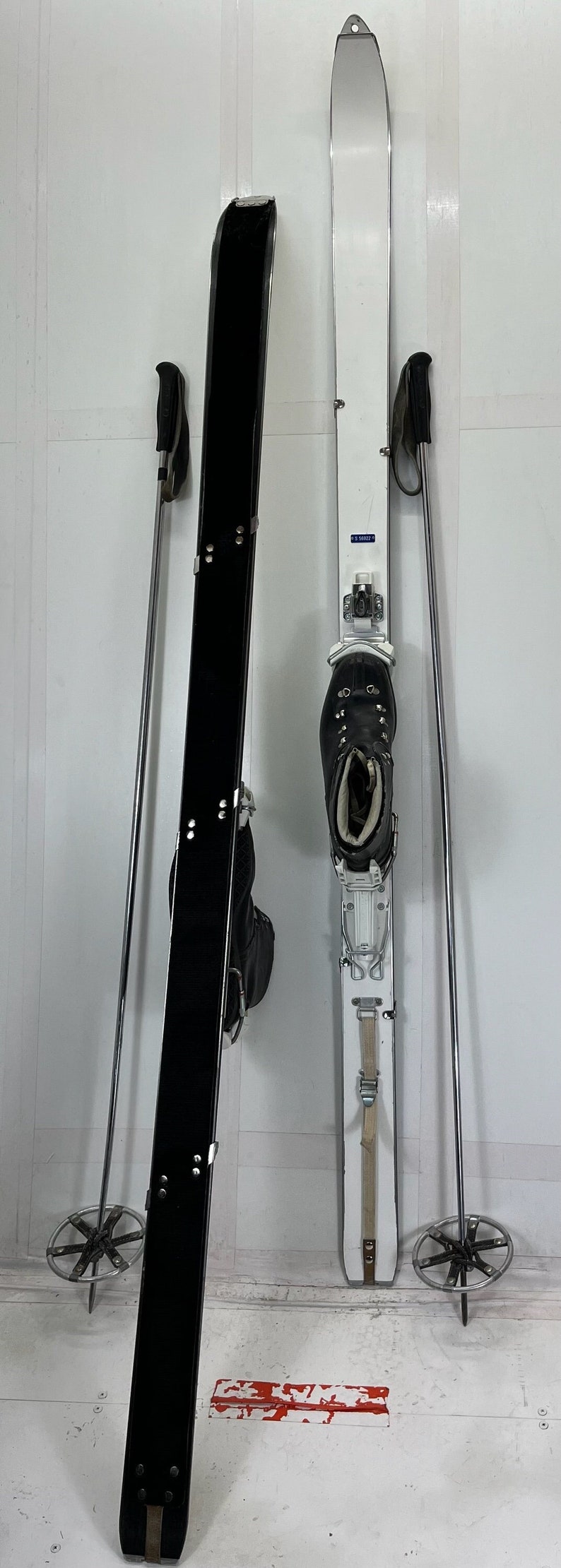 Swiss Army 177 Cm DEMO Vintage / Antique Cross Country Skis Downhill ...