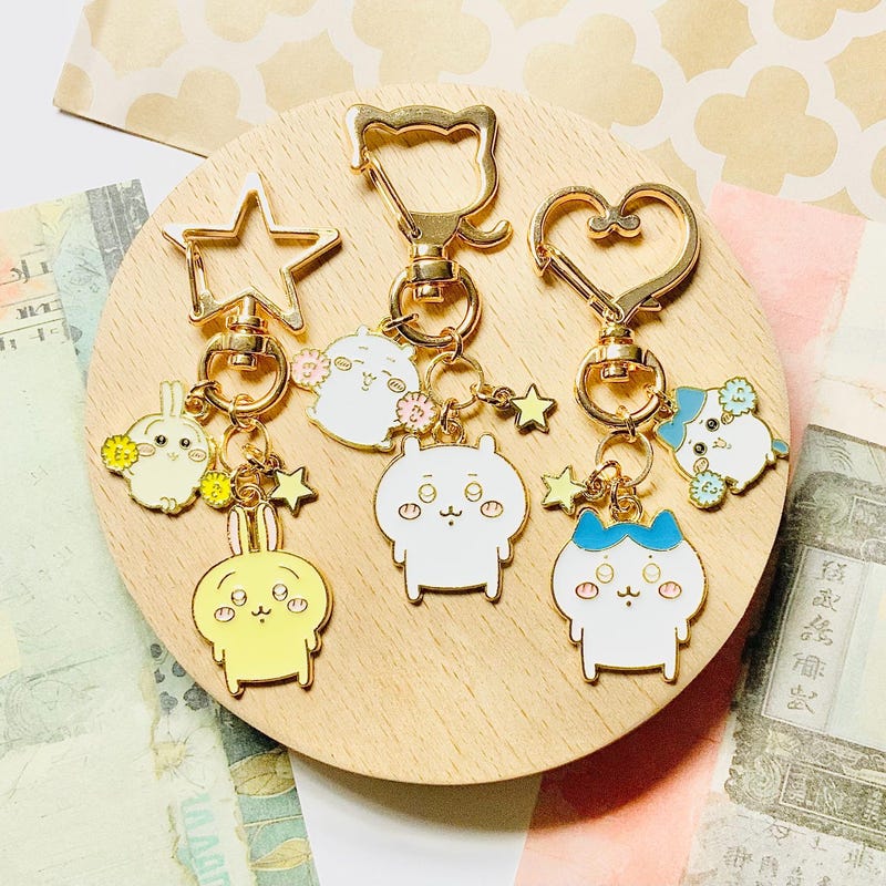 Chiikawa Keychain - Etsy