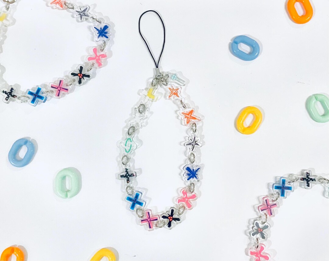 K-pop TXT Album Logo Acrylic Phone Chain | Keychain | Phone, Bag ...