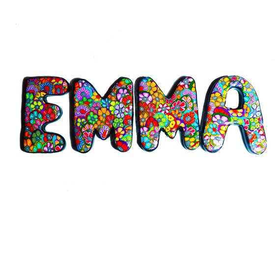 The Name Emma In Cool Letters