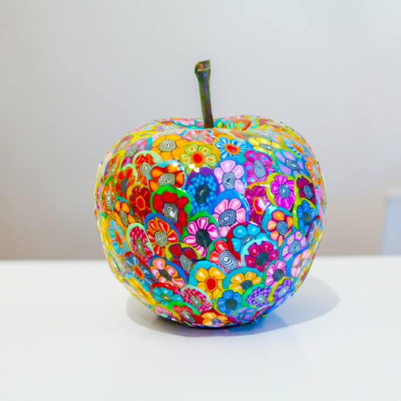 Apple Ceramics Ornaments - Etsy