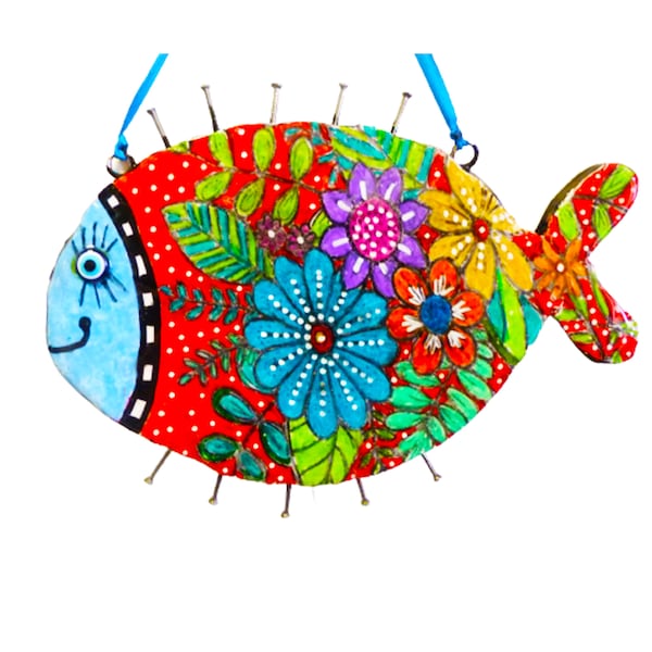 Whimsical Fish Art - Etsy