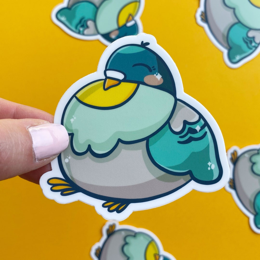 Pigeon Sticker, Bird Stickers for Car, Nature Stickers, Funny Bird ...