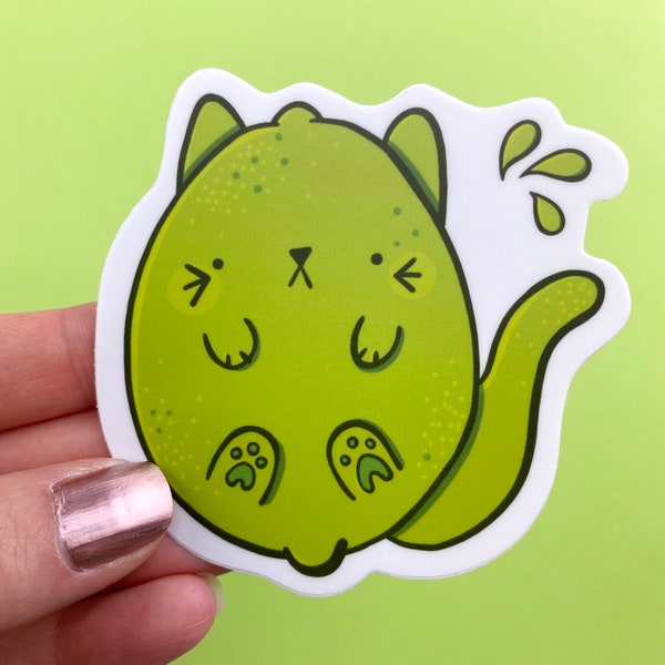 Lime Green Stickers - Etsy