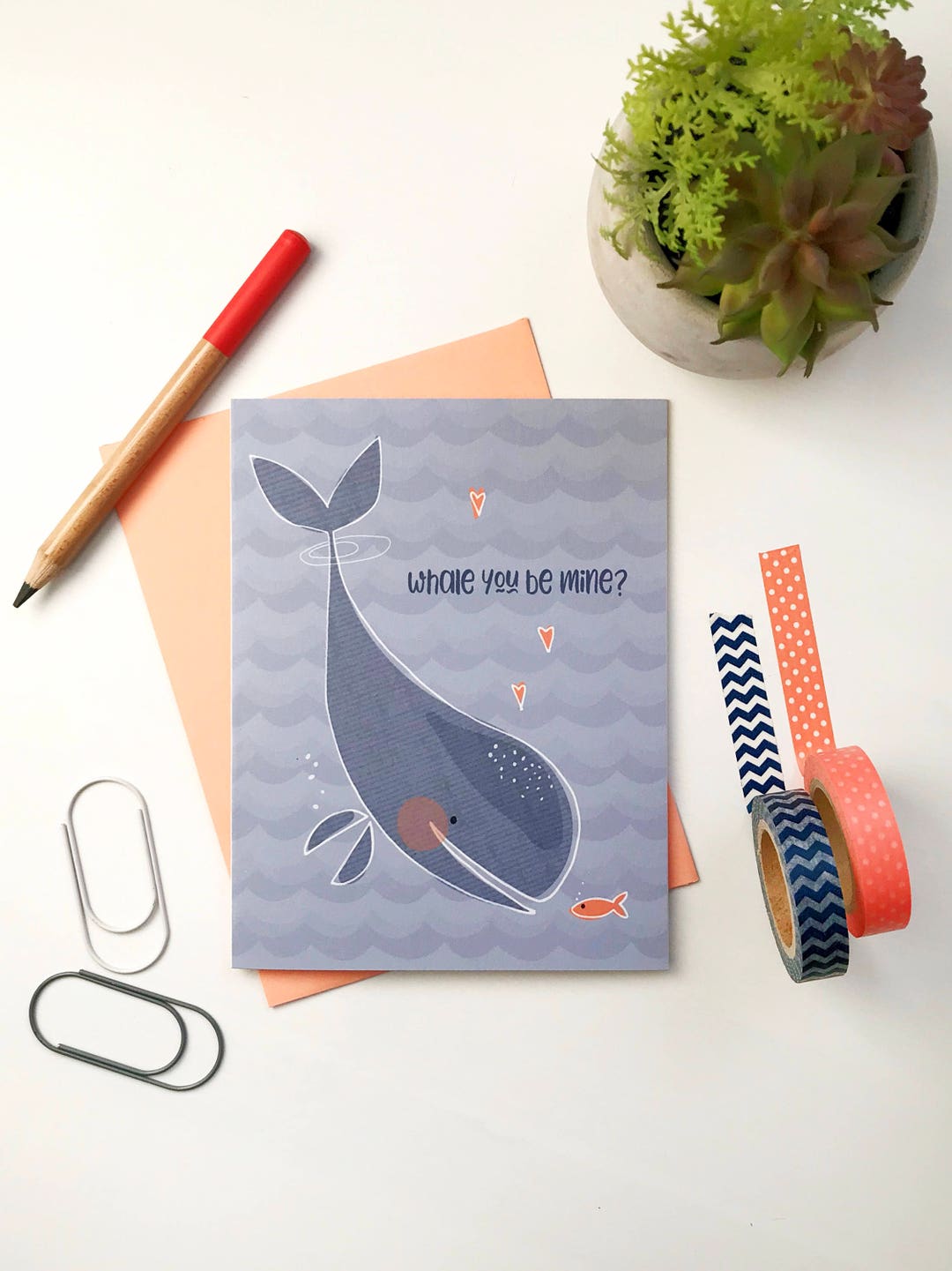 Cute Punny Valentine's Day Card. Whale You Be Mine. Puns Cards ...