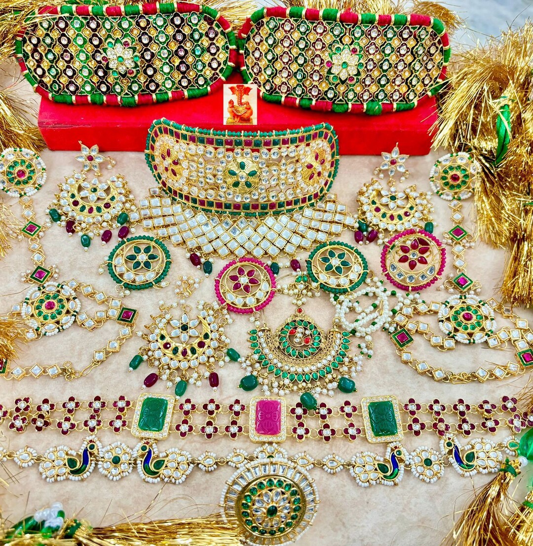 Royal Rajputi Jewellery Full Combo - Etsy