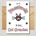Cat Grandma Card, Cat Grandma Mother's Day Card, Cat Grandma Birthday ...