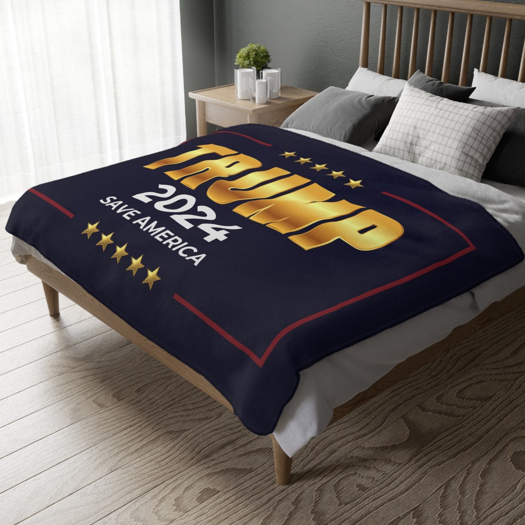 Save America Trump 2024 Microfiber Blanket 2-sided Print - Etsy