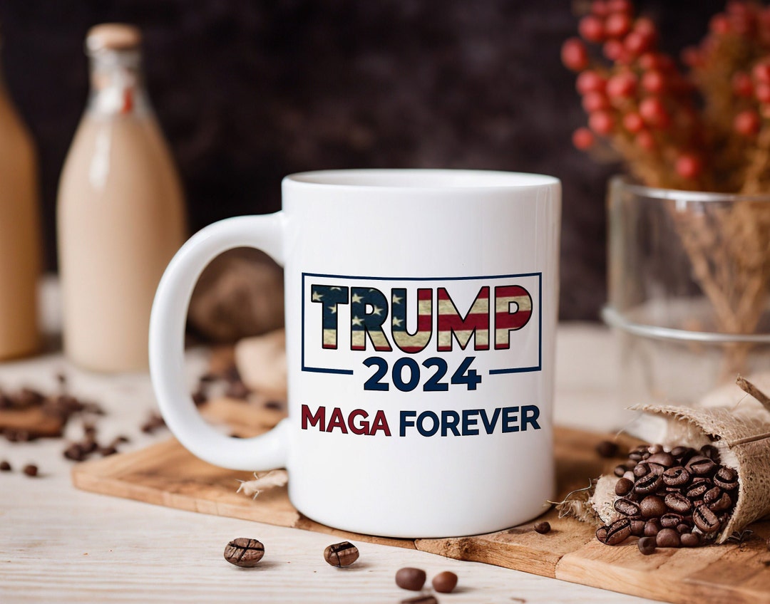 MAGA Mug, Trump 2024 Mug, Trump Coffee Mug, President Trump Gift, Make ...