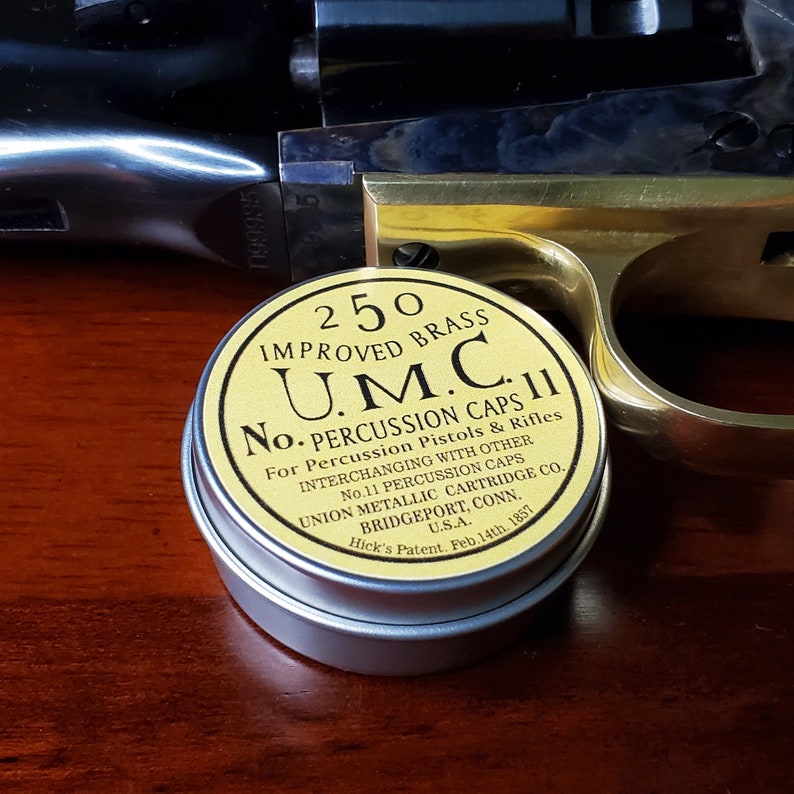 Percussion Cap Tin, Replica, Umc. - Etsy