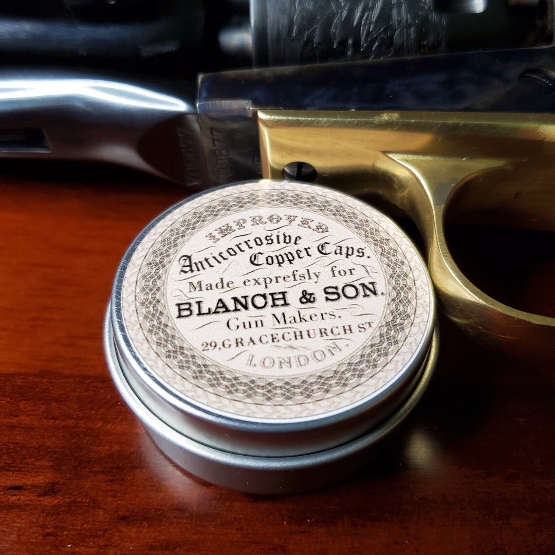 Percussion Cap Tin, Replica, Blanch & Sons. - Etsy
