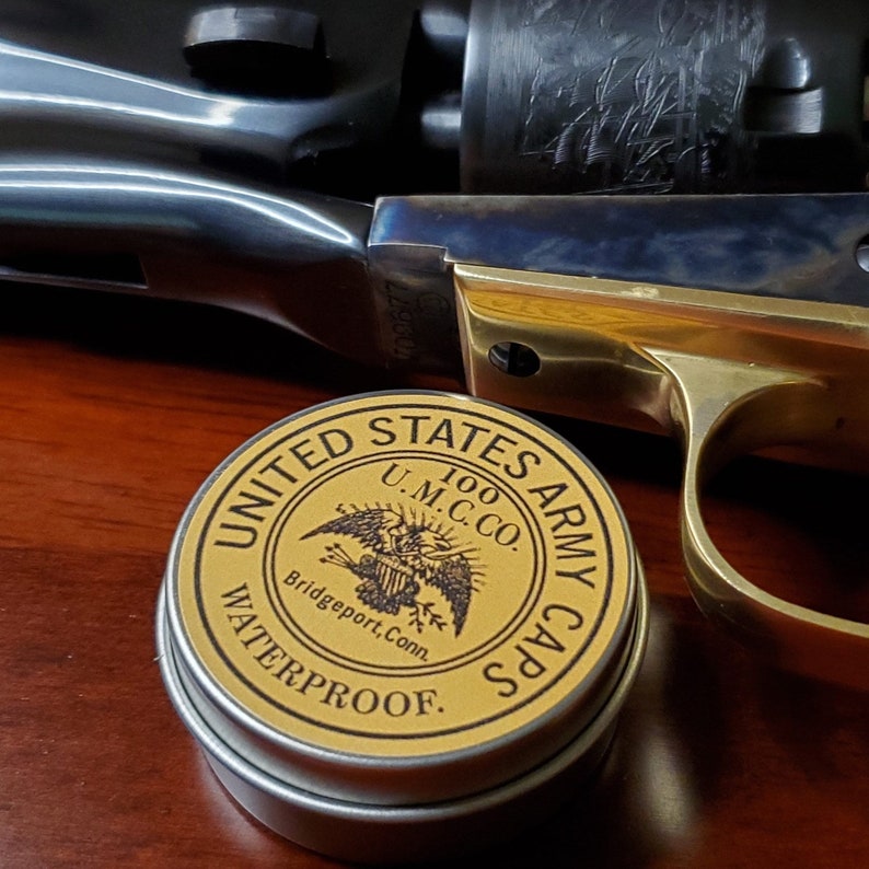 Percussion Cap Tin, Replica, Army. - Etsy