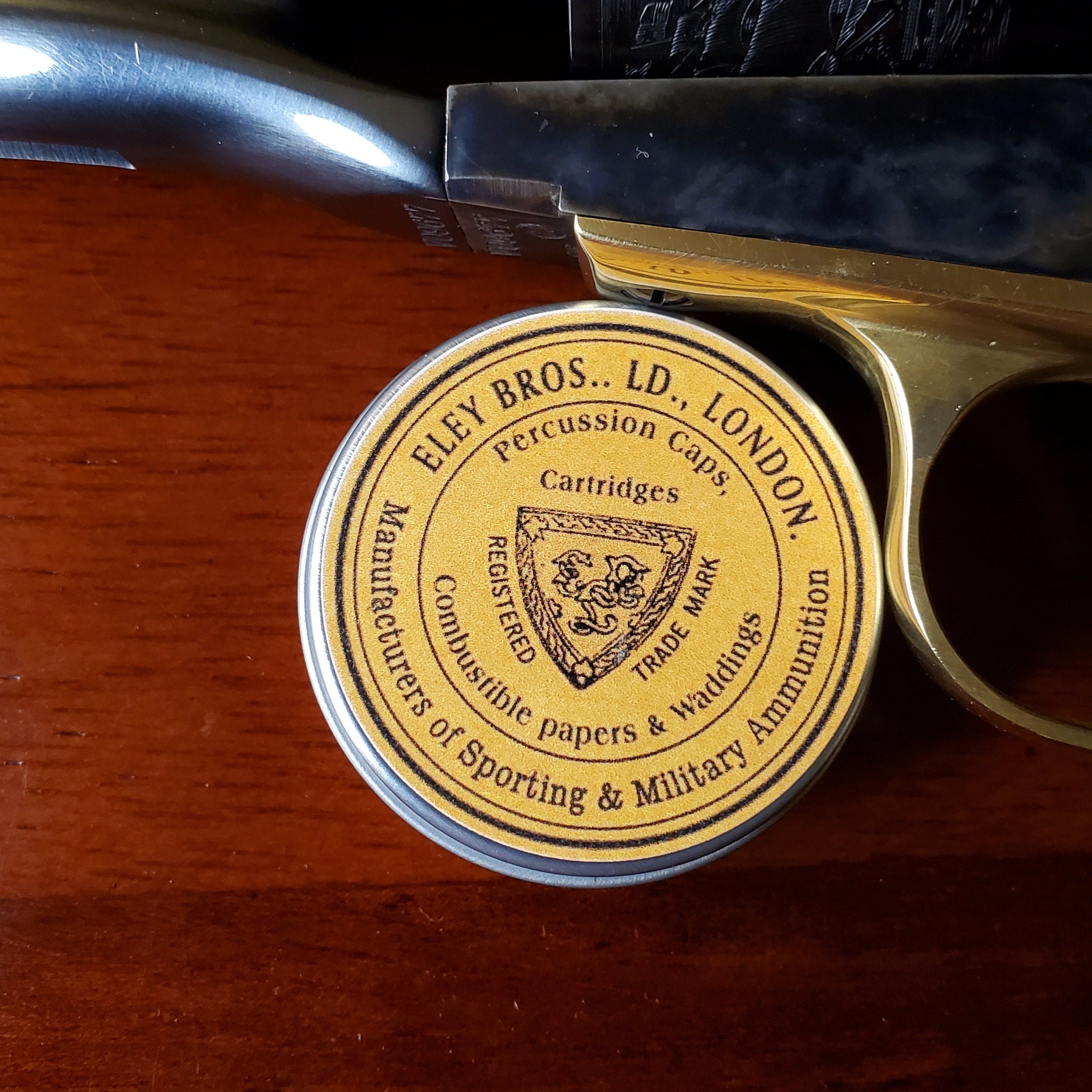 Percussion Cap Tin, Replica, Eley London. - Etsy