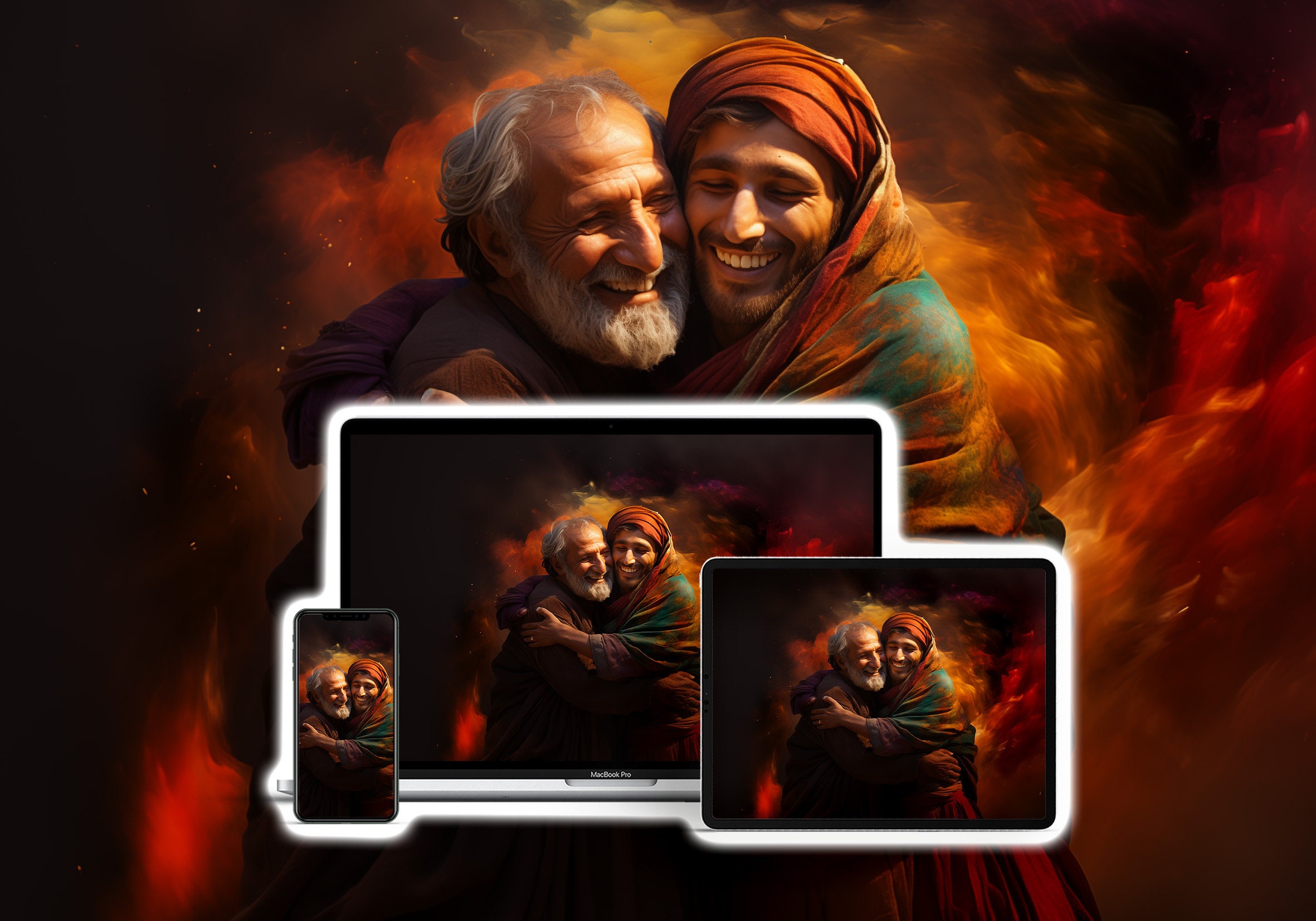 PRODIGAL SON / 4K Digital Wallpaper for Phone, Tablet, Computer - Etsy