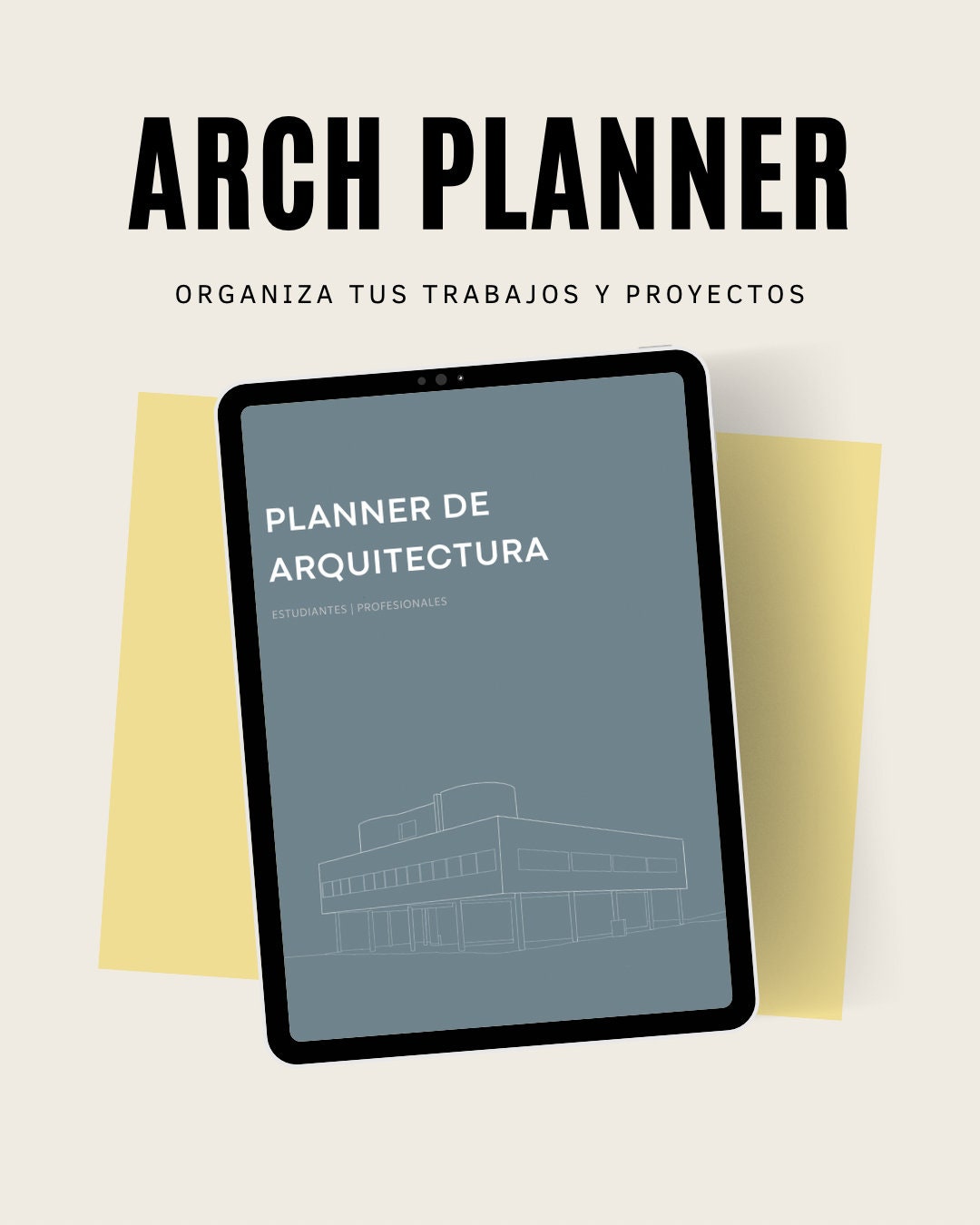 Planner De Arquitectura Para Estudiantes Y Profesionales - Etsy