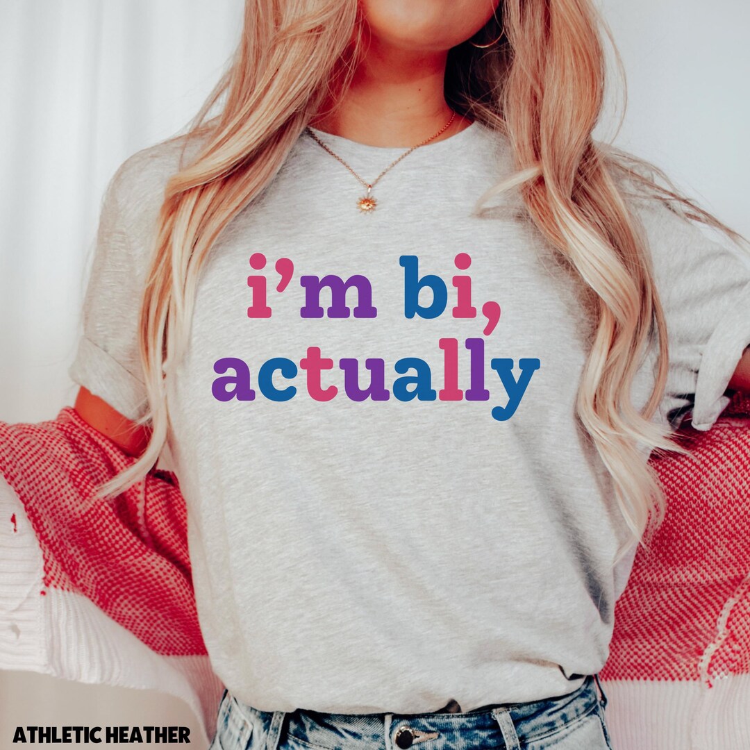 Bisexual Pride Shirt, Rainbow Pride T-shirt, Queer Pride Tee ...