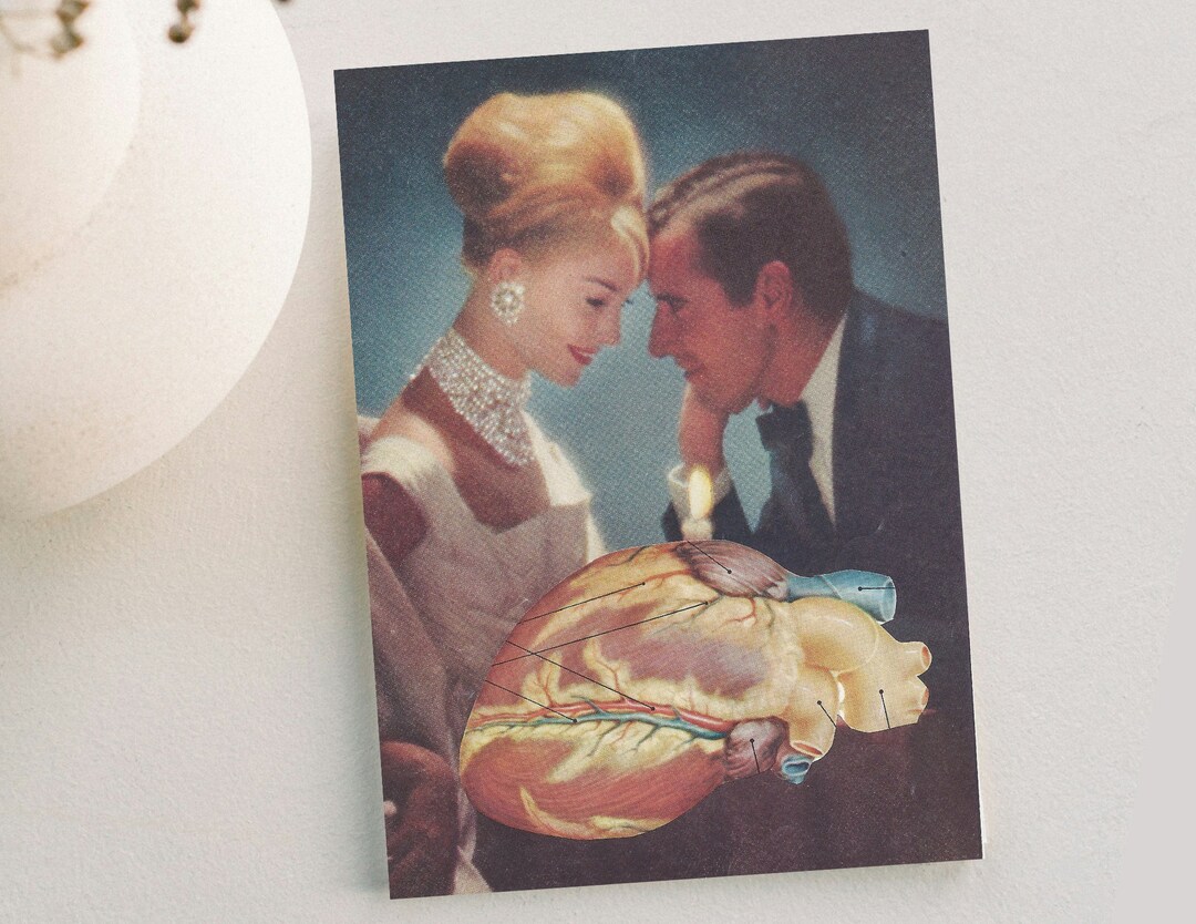 Valentine's Day Greeting Card Be Still by Still Beating Heart Envelope ...