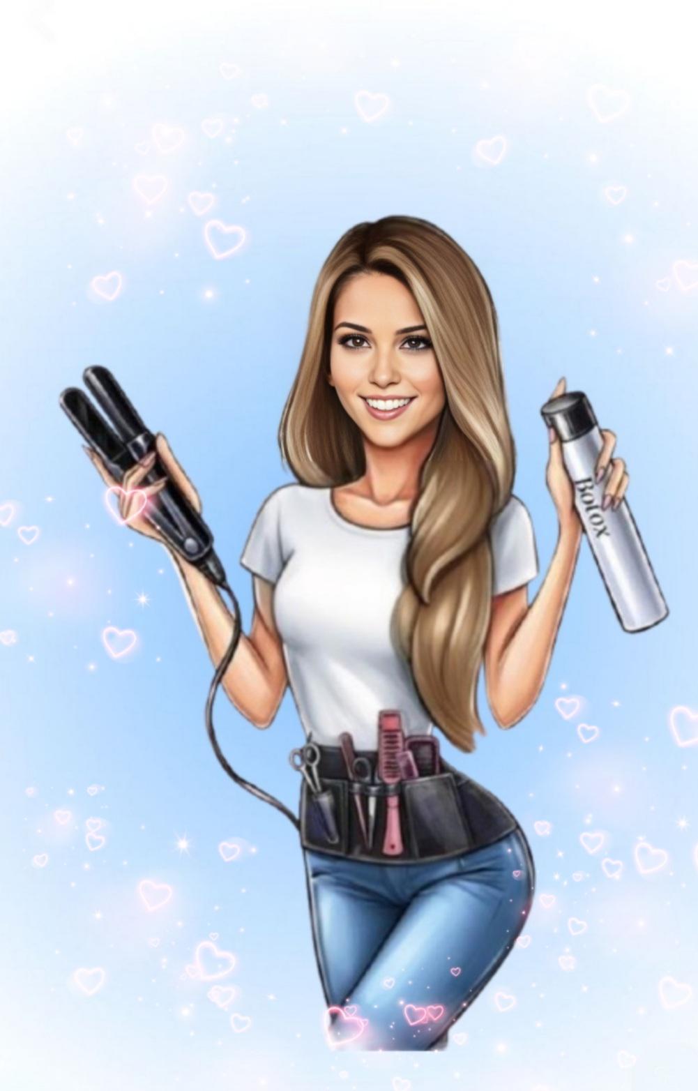 Custom Cartoon Portrait Logo Design (digital File) - Etsy
