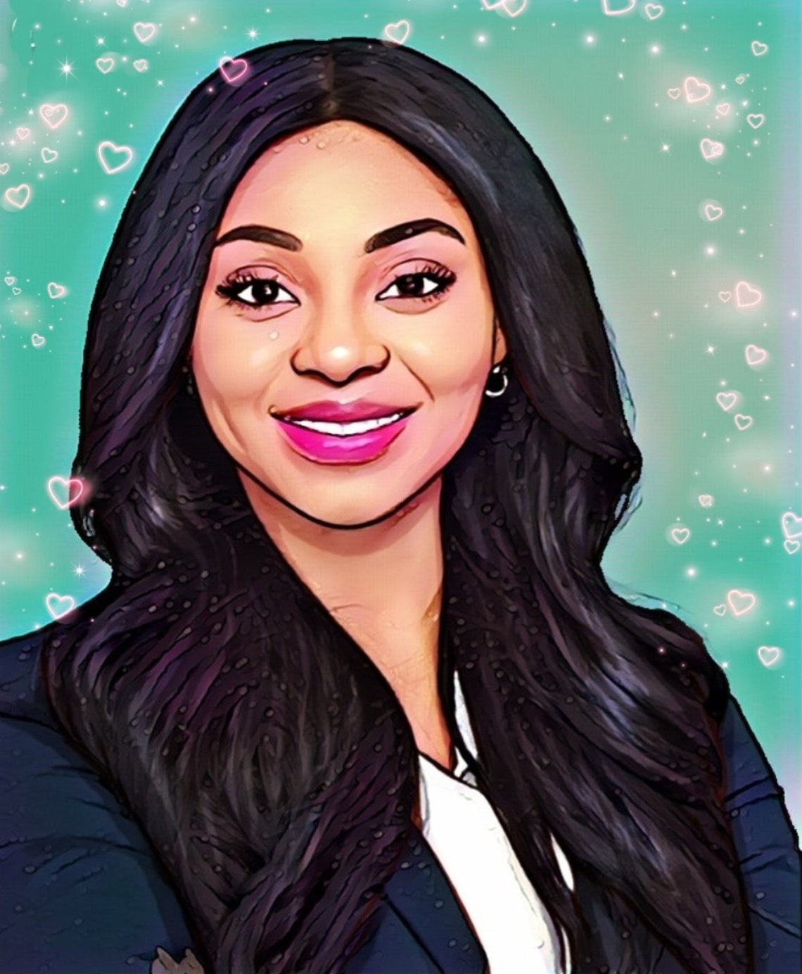 Cartoon Portrait, Custom Illustration, Portrait From Photo ...