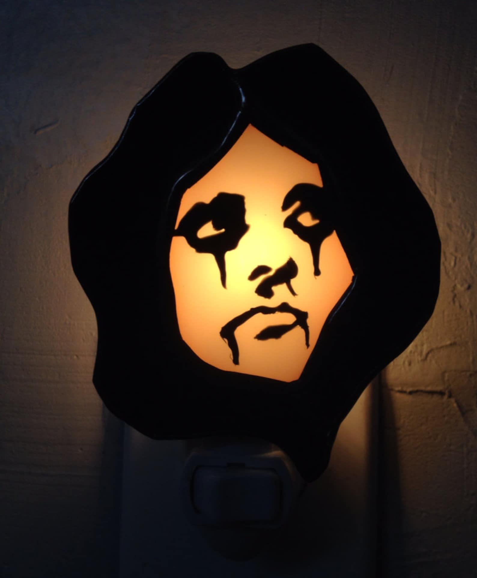 Stained Glass ALICE COOPER Night Light by Glass Action - Etsy