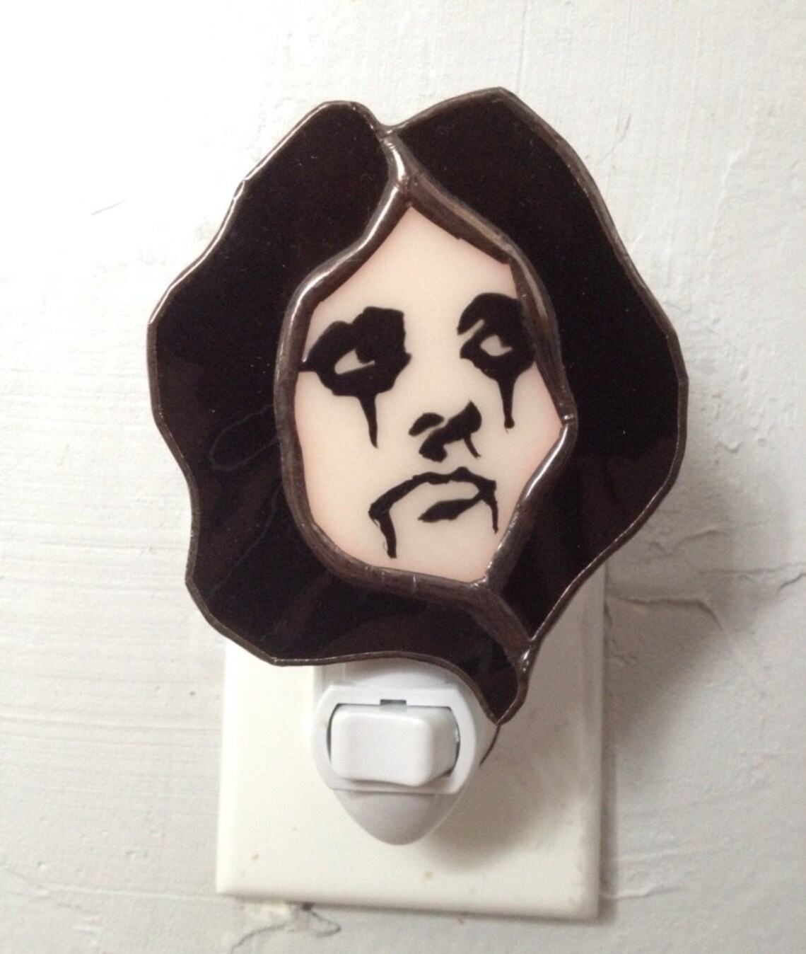 Stained Glass ALICE COOPER Night Light by Glass Action - Etsy