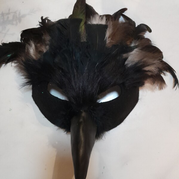 Crow Mask - Etsy