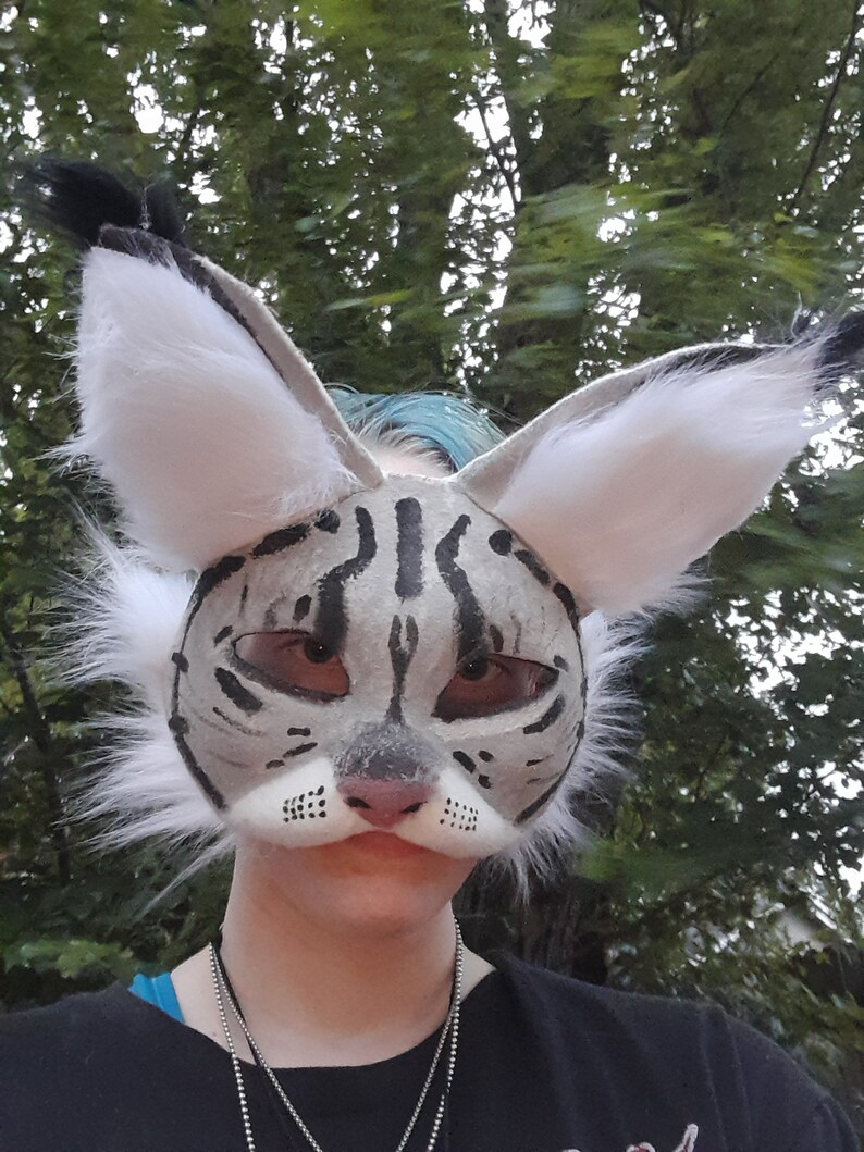 Canadian Lynx Therian Mask - Etsy