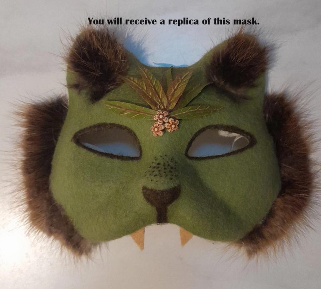 Earth Cat Therian Mask - Etsy