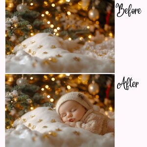 NEWBORN CHRISTMAS Digital Backdrop | Baby First Xmas Photo Cozy Blanket ...