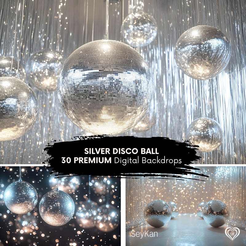 Sequin Disco Backdrop - Etsy