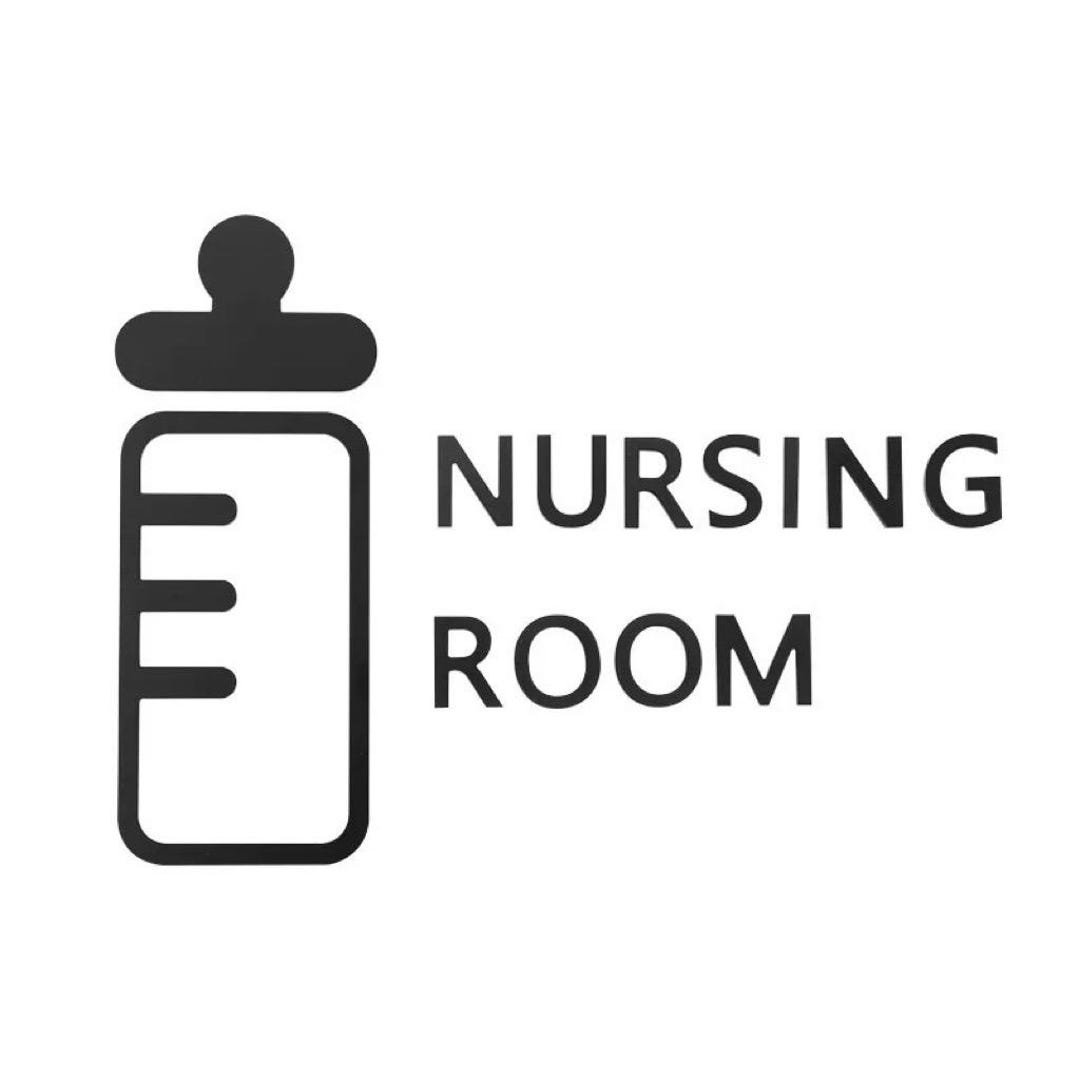 Luxury Aluminum Metal Nursing Room Sign, Family Room Sign, Washroom ...